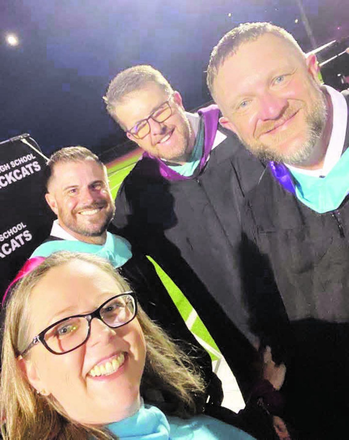 Smiles at Mexia High School’s Graduation